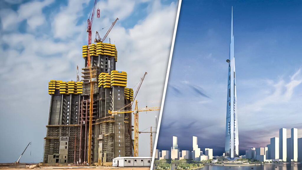 Kingdom Tower Jeddah Saudi Arabia The Next Tallest Building In The
