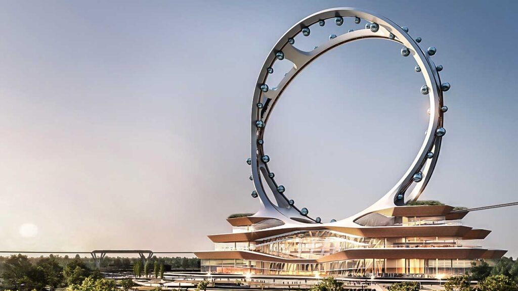 Seoul Twin Eye: World's First Spokeless Twin Ferris Wheel