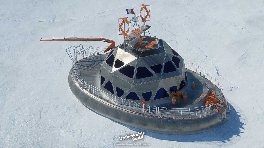 France's New Floating Arctic Research Project: Tara Polar Station