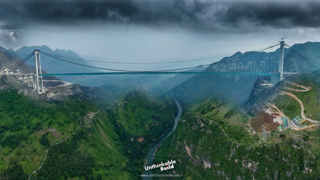 Inside the World’s Highest Huajiang Canyon Bridge in China